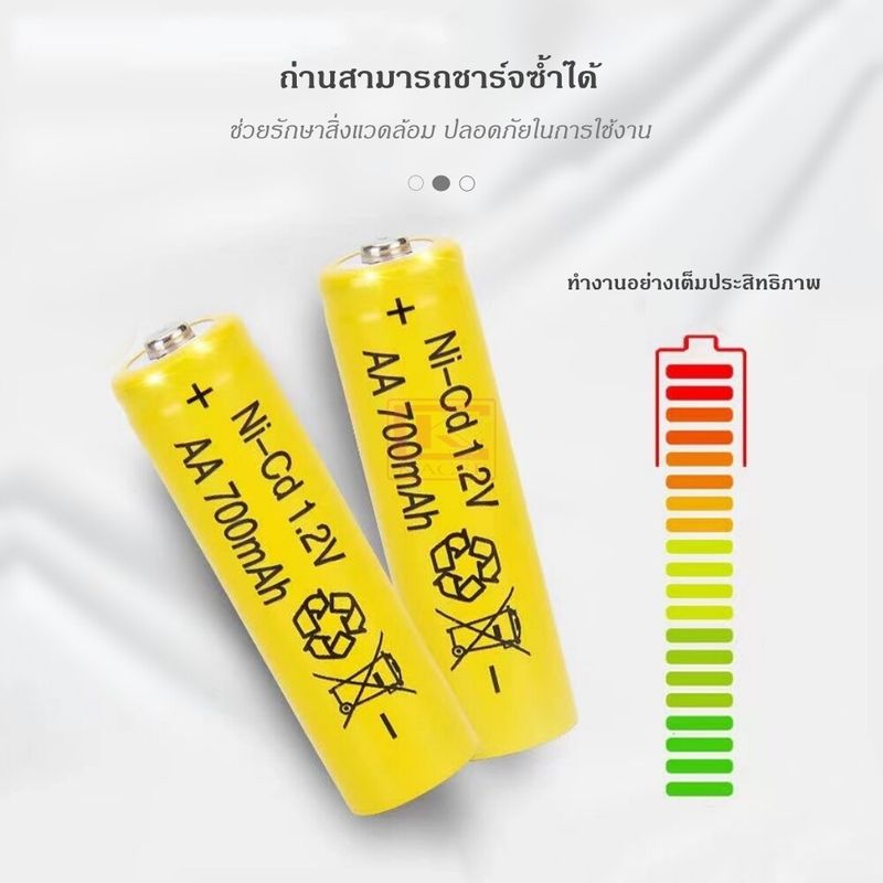 ถ่านชาร์จAA ถ่านชาร์จAAA ถ่านไฟฉาย ถ่านใช้ซ้ำ ใช้ที่ชาร์จถ่าน ถ่านชาร์จ ...